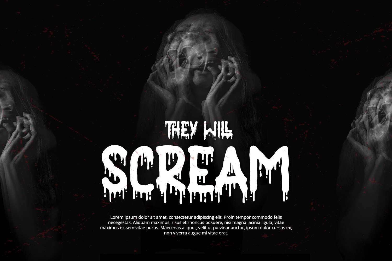 Nightmare - Horror Display Font - Alpaprana Studio