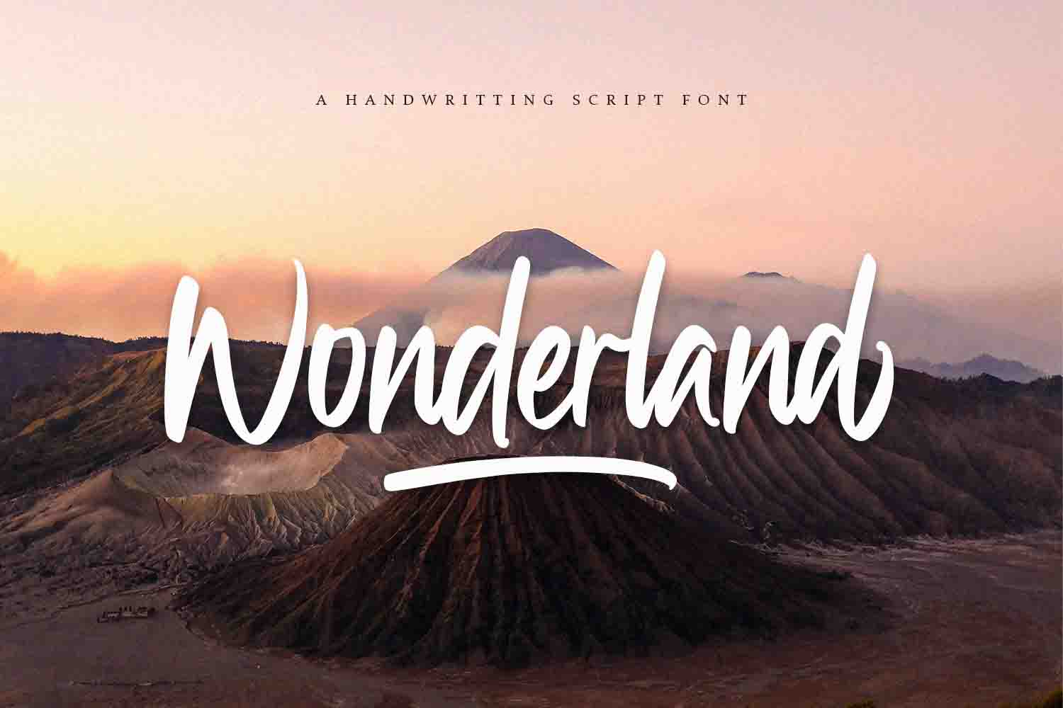 Wonderland - Handwritting Font - Alpaprana Studio
