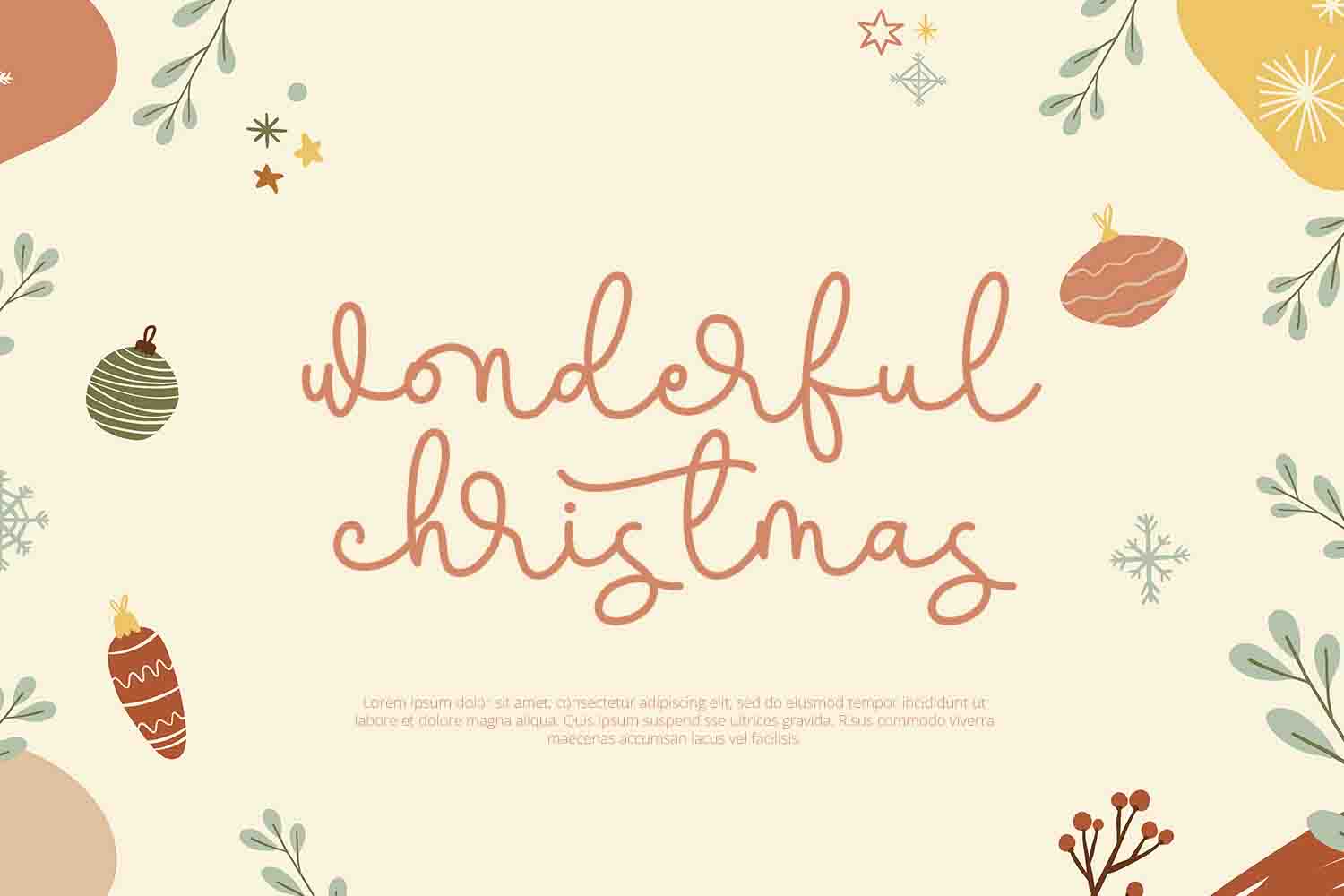Yuletide - Handwritten Font - Alpaprana Studio