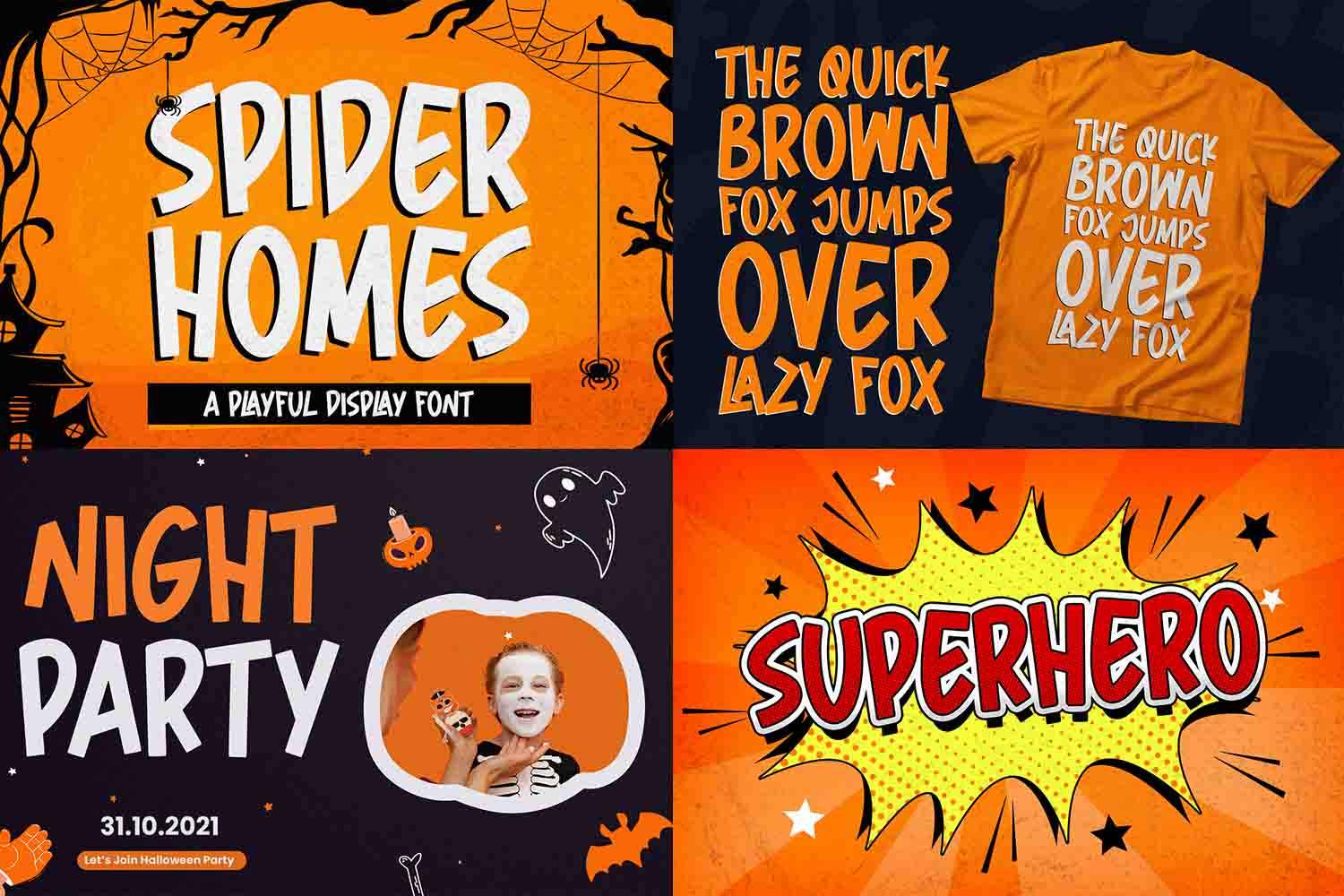 Spooky Bundle | 17 Halloween Fonts - Alpaprana Studio