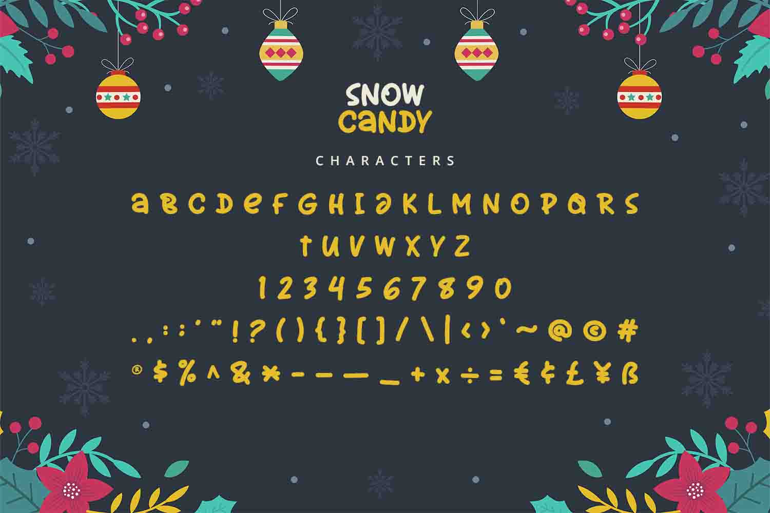 Snow Candy - Playful Display Font - Alpaprana Studio