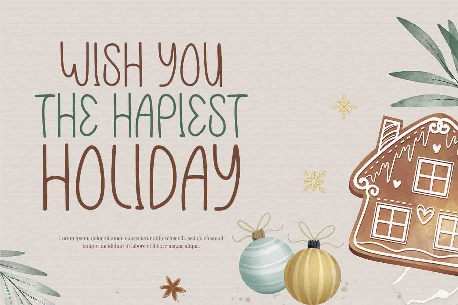 Rudolph - Playful Display Font - Alpaprana Studio