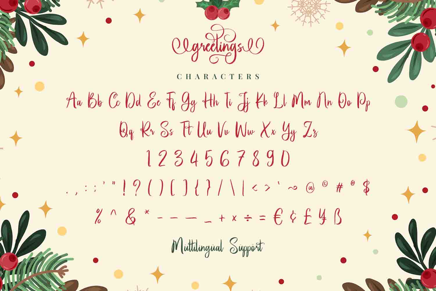 Greetings - Modern Script Font - Alpaprana Studio