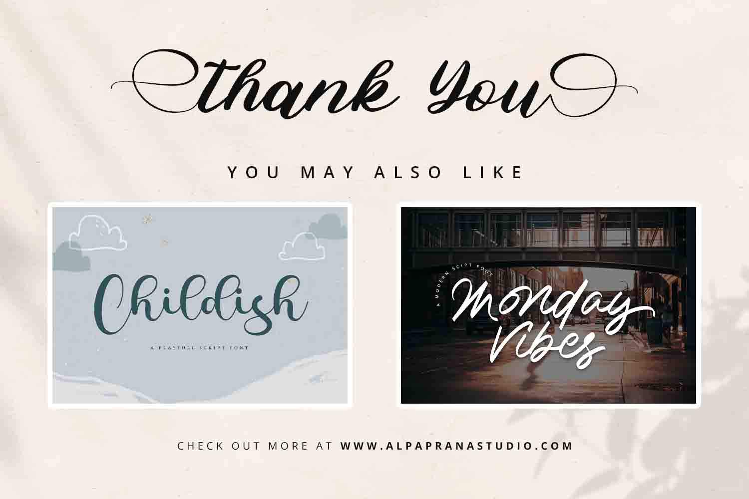 Marina - Modern Script Font - Alpaprana Studio