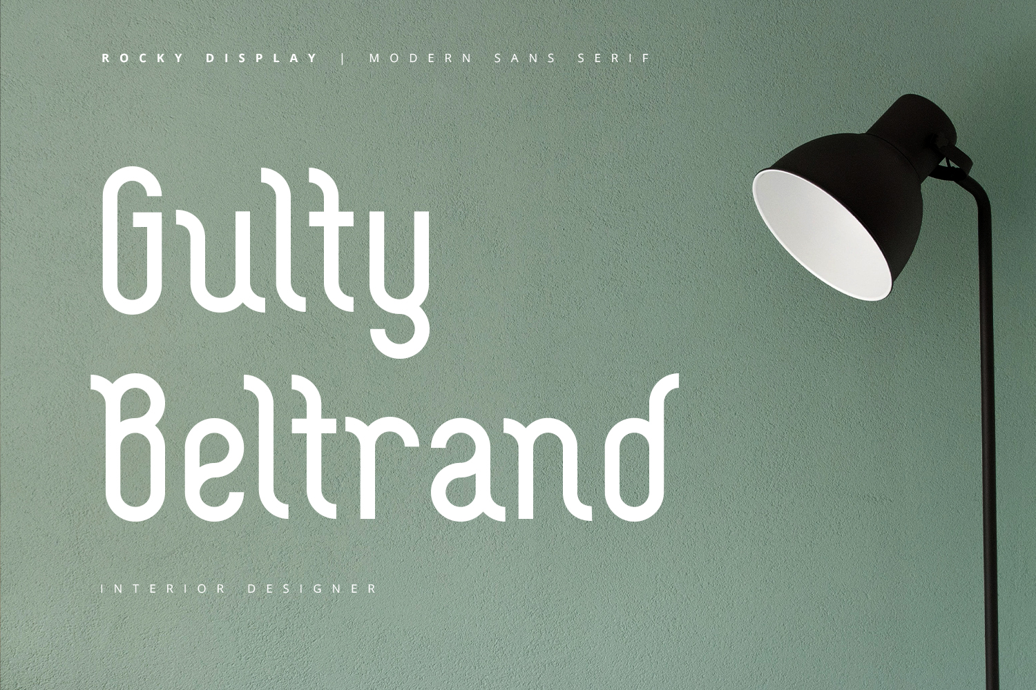 Rocky Display - Modern Sans Serif Font - Alpaprana Studio