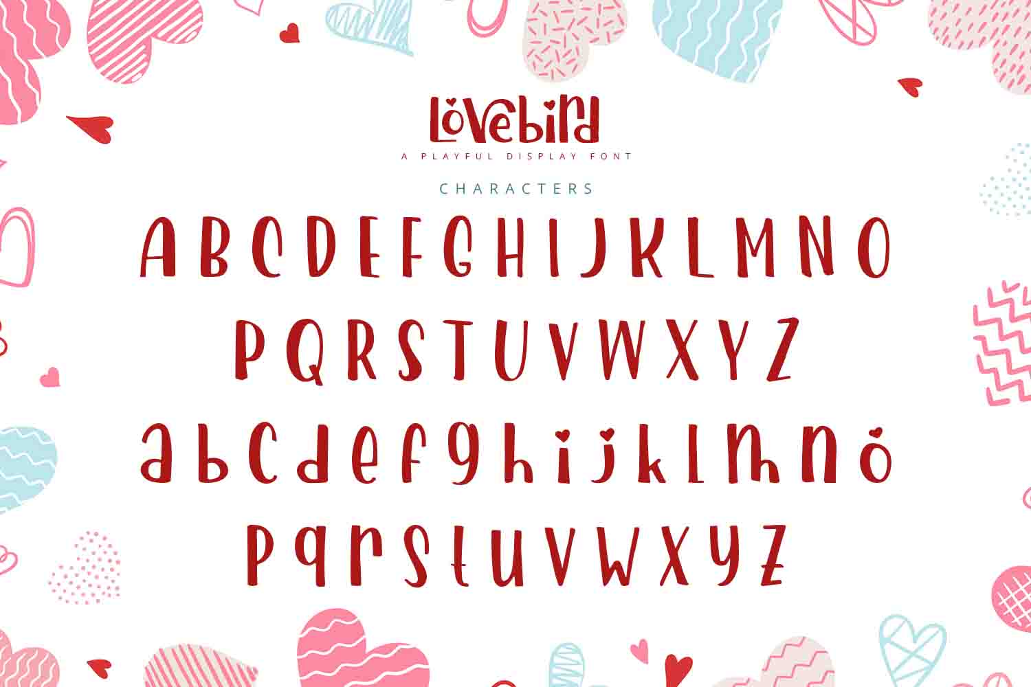 Lovebird - Playful Display Font - Alpaprana Studio