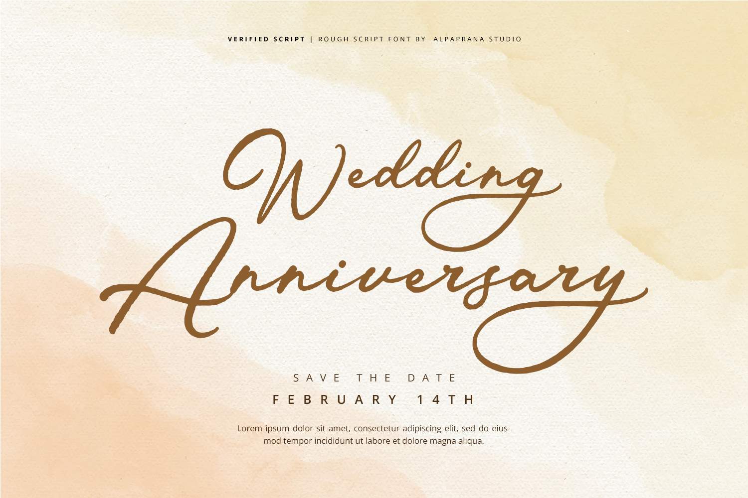 Verified Script - Rough Script Font - Alpaprana Studio