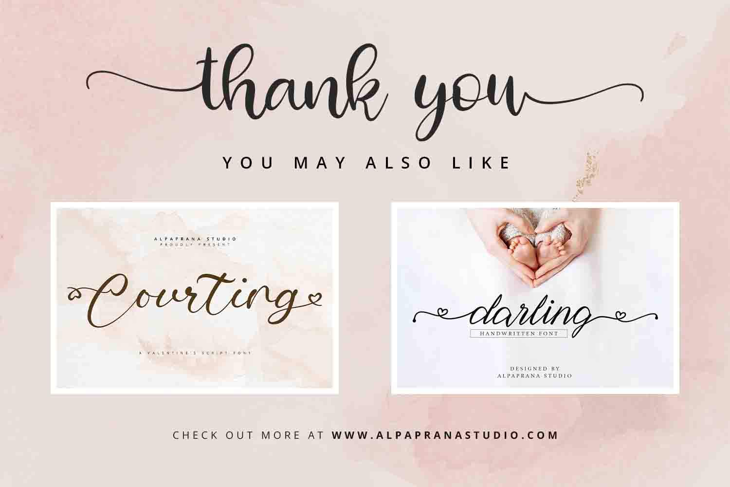 Cherish - Script Font - Alpaprana Studio