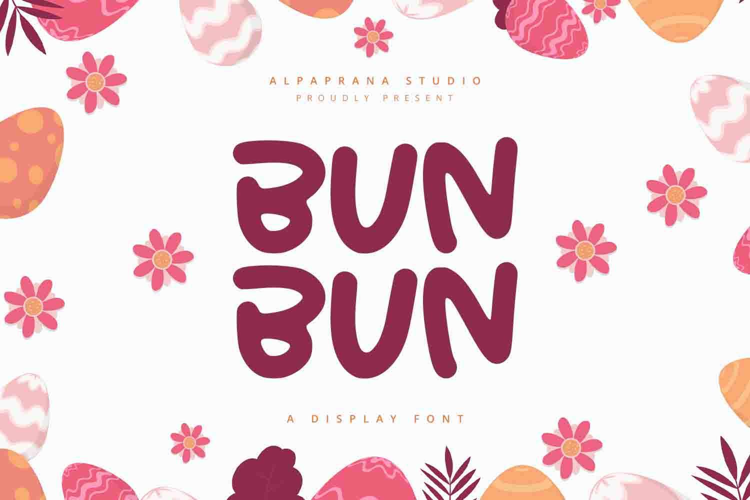 Bunbun - Display Font - Alpaprana Studio