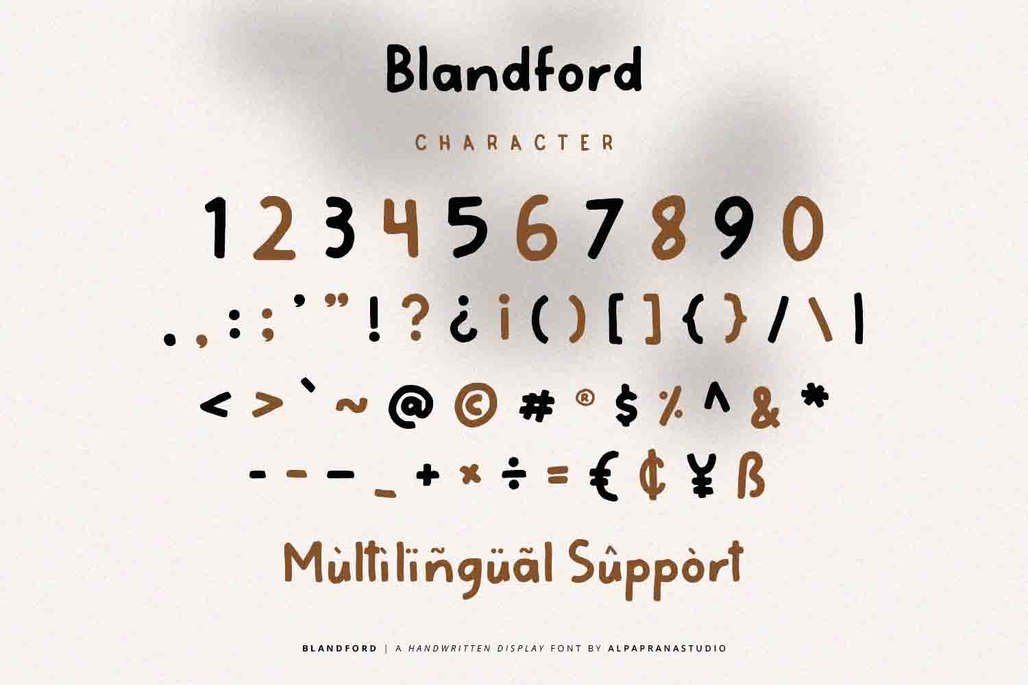 Blandford - Handwritten Font - Alpaprana Studio