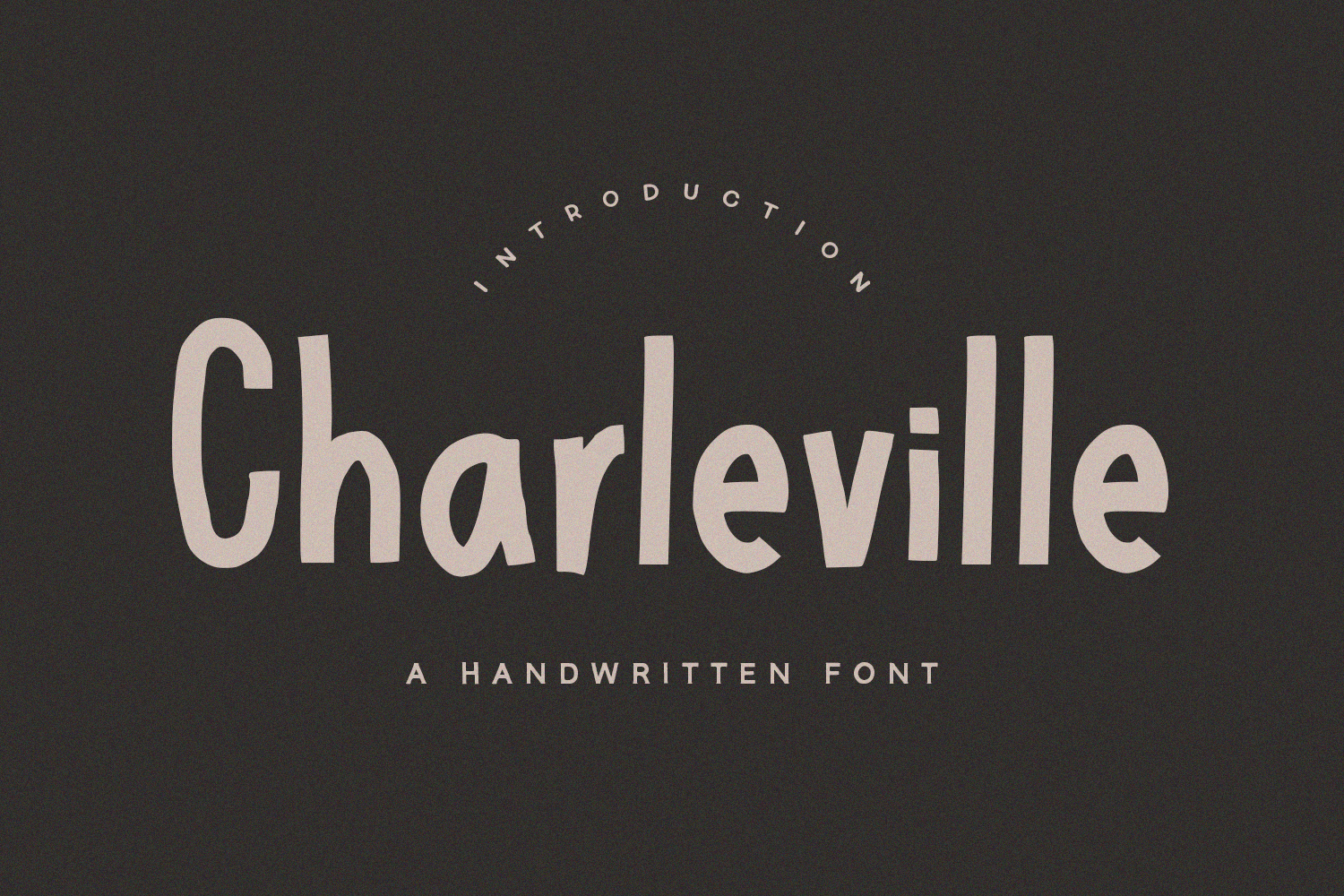 Charleville - Handwritten Font - Alpaprana Studio