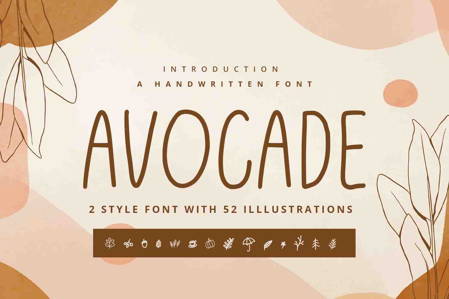 Avocade - Handwritten Font - Alpaprana Studio