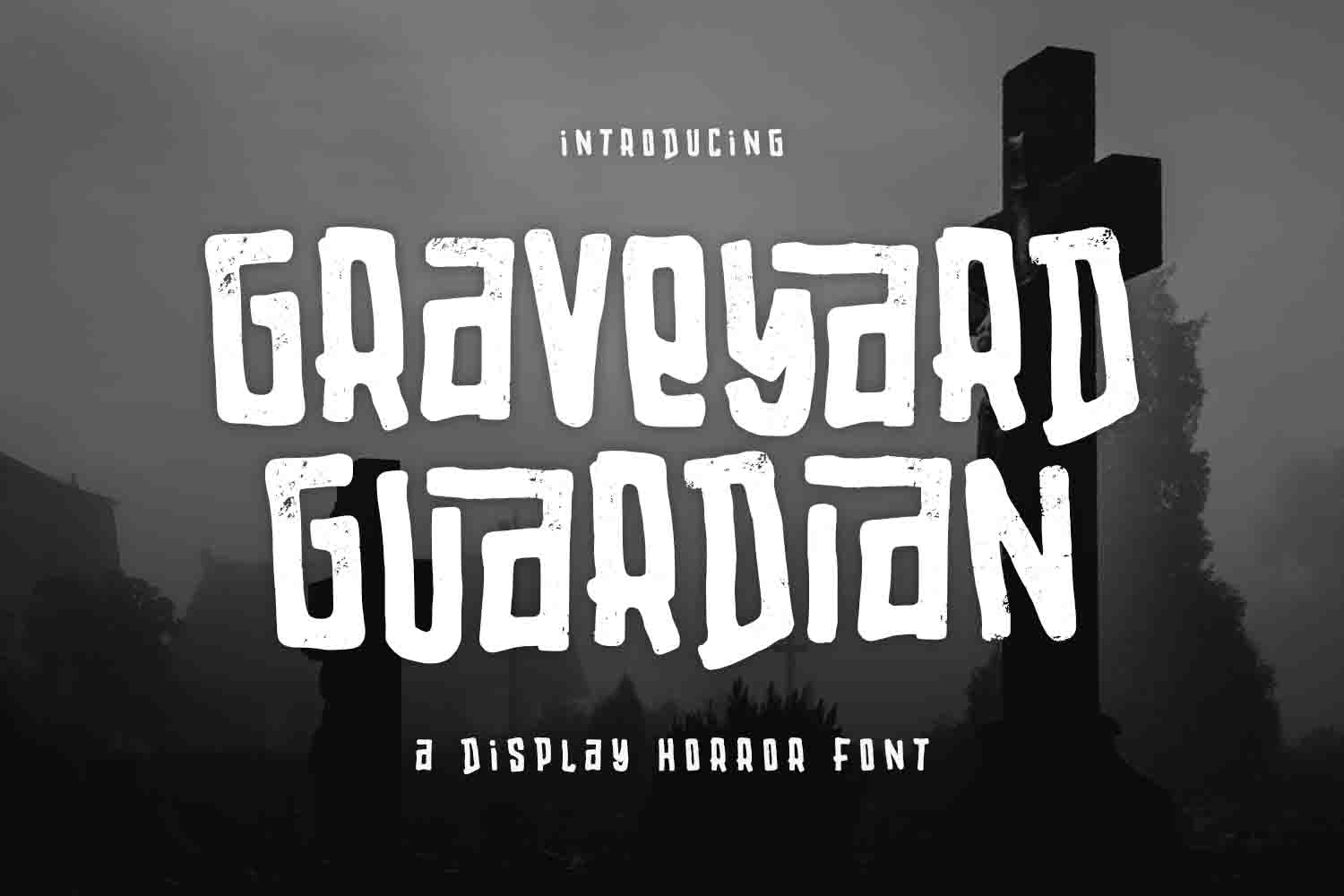 Graveyard Guardian - Display Font - Alpaprana Studio