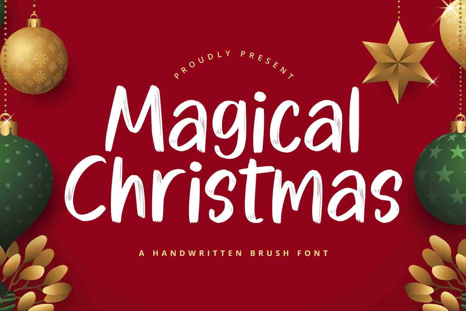 Magical Christmas - Handwritten Font - Alpaprana Studio