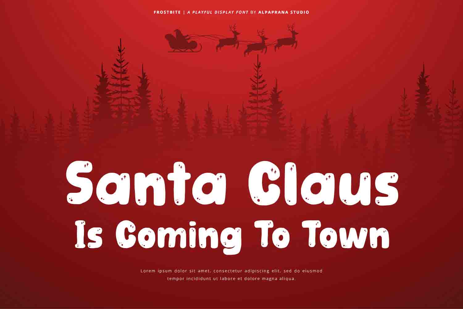 Frostbite - Playful Font - Alpaprana Studio