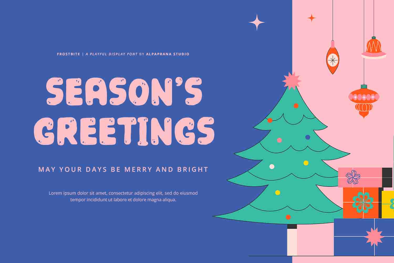 Frostbite - Playful Font - Alpaprana Studio