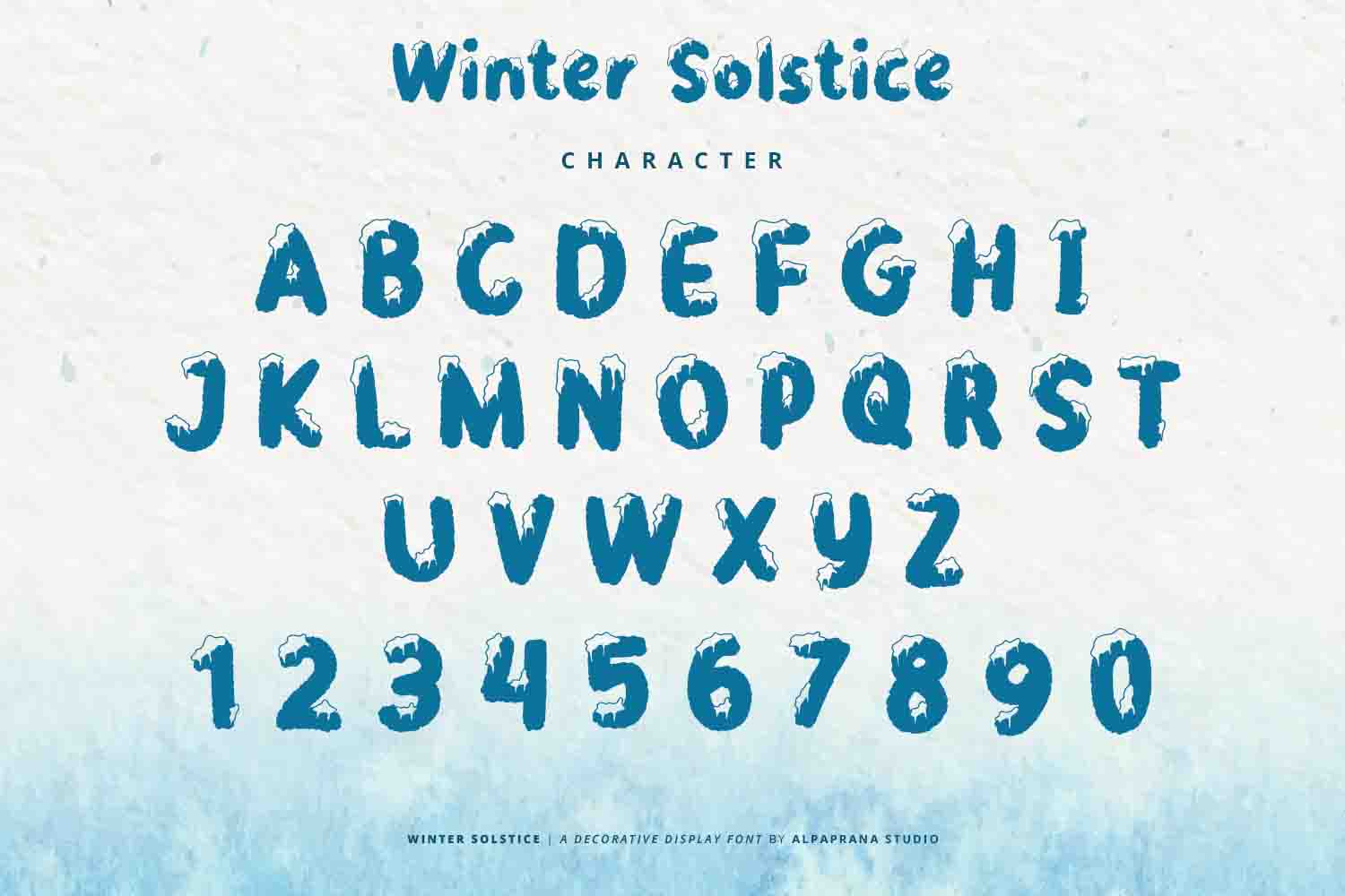 Winter Solstice - Display Font - Alpaprana Studio
