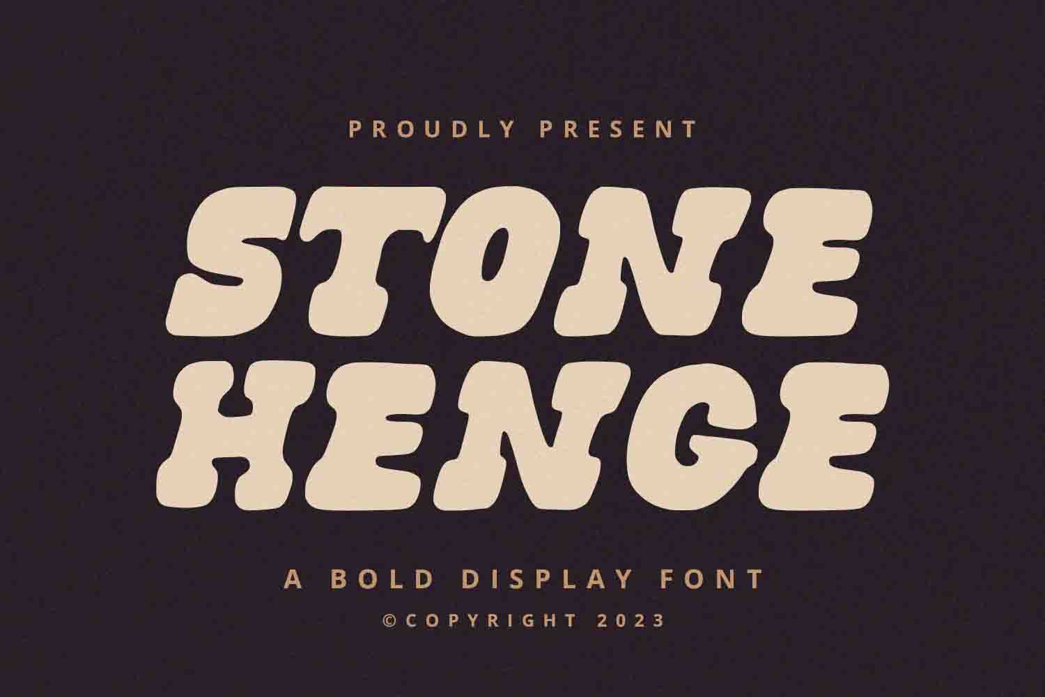 Stonehenge - Display Font - Alpaprana Studio