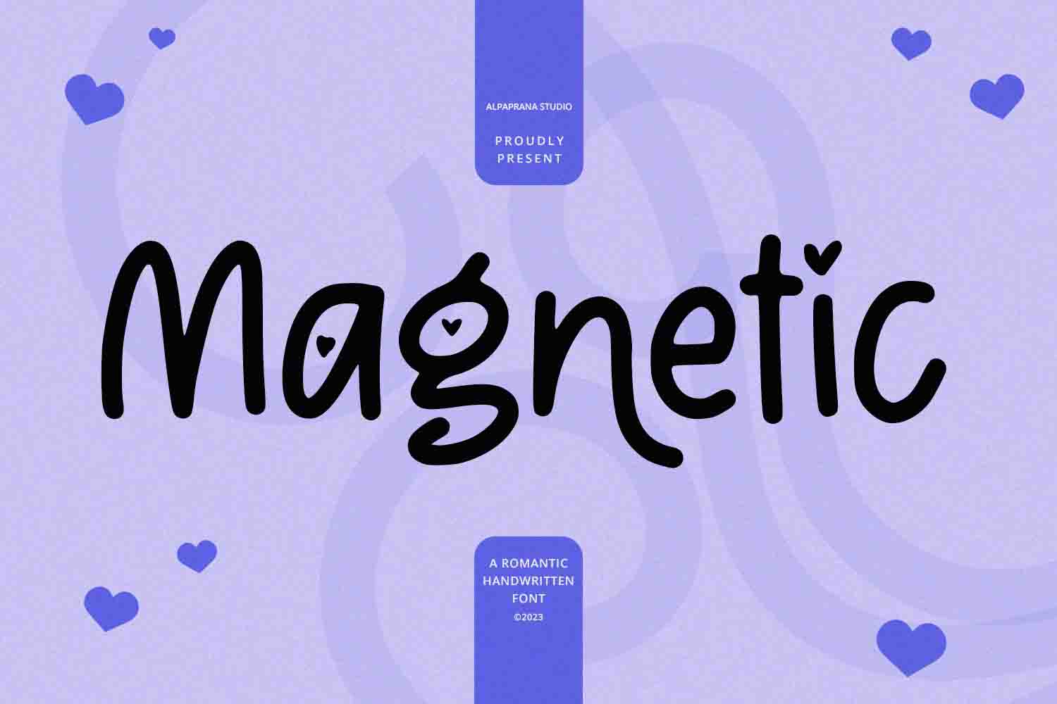 Magnetic - Handwritten Font - Alpaprana Studio