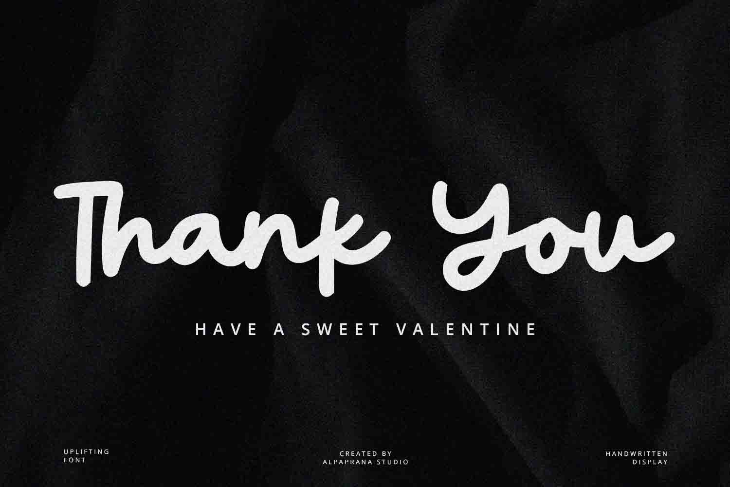 Uplifting - Handwritten Font - Alpaprana Studio