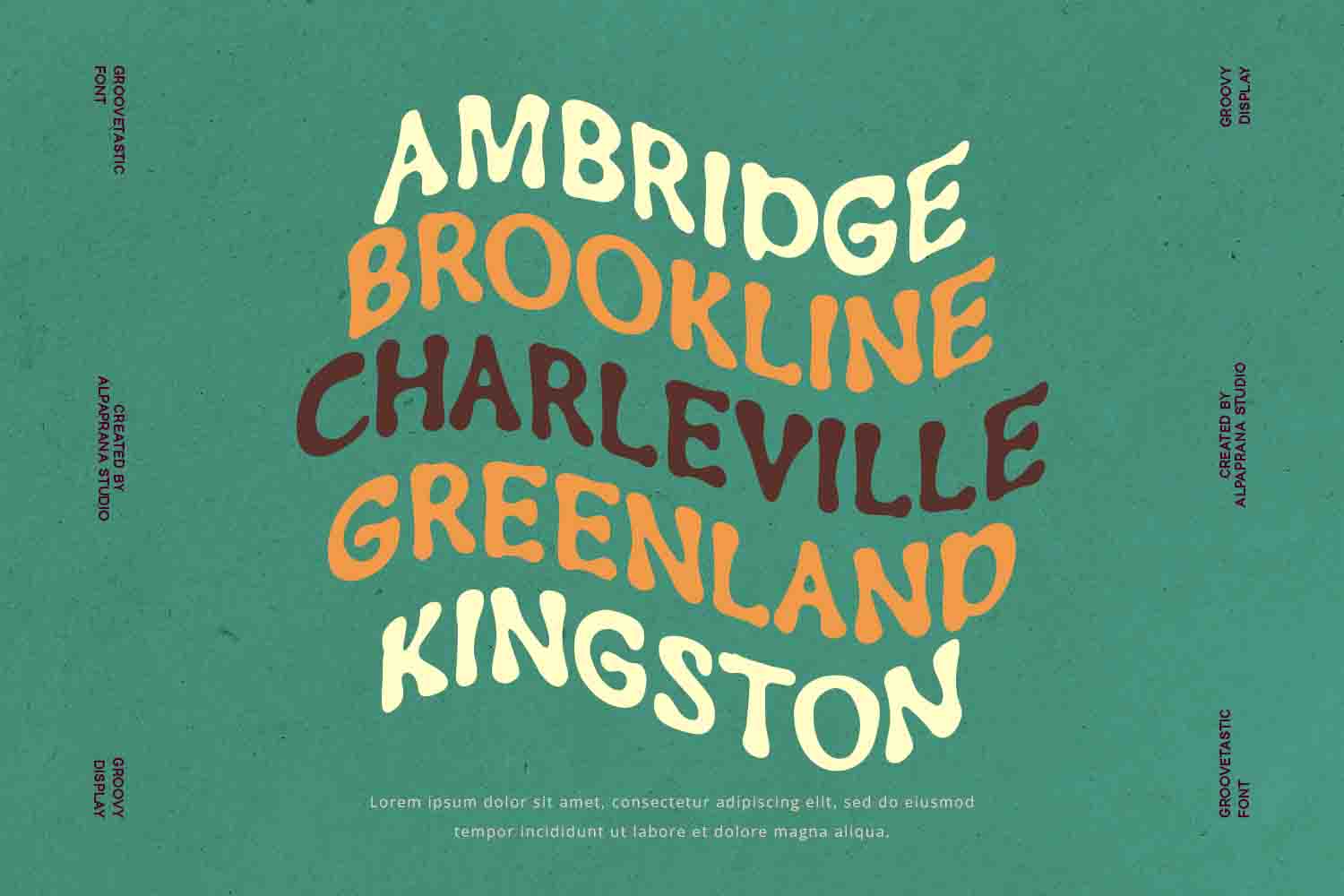Groovetastic - Groovy Font - Alpaprana Studio