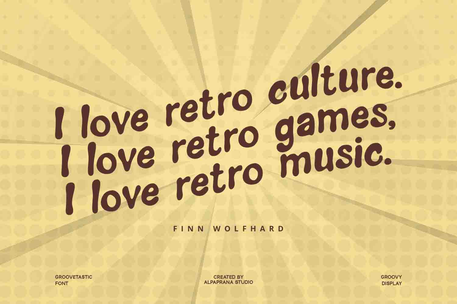 Groovetastic - Groovy Font - Alpaprana Studio