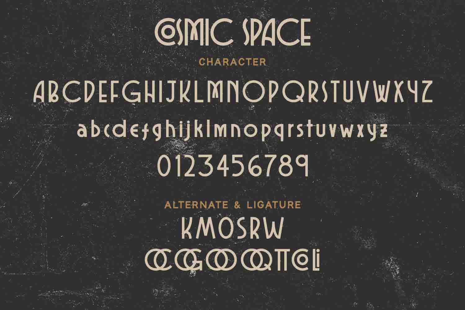 Cosmic Space - Retro Font - Alpaprana Studio