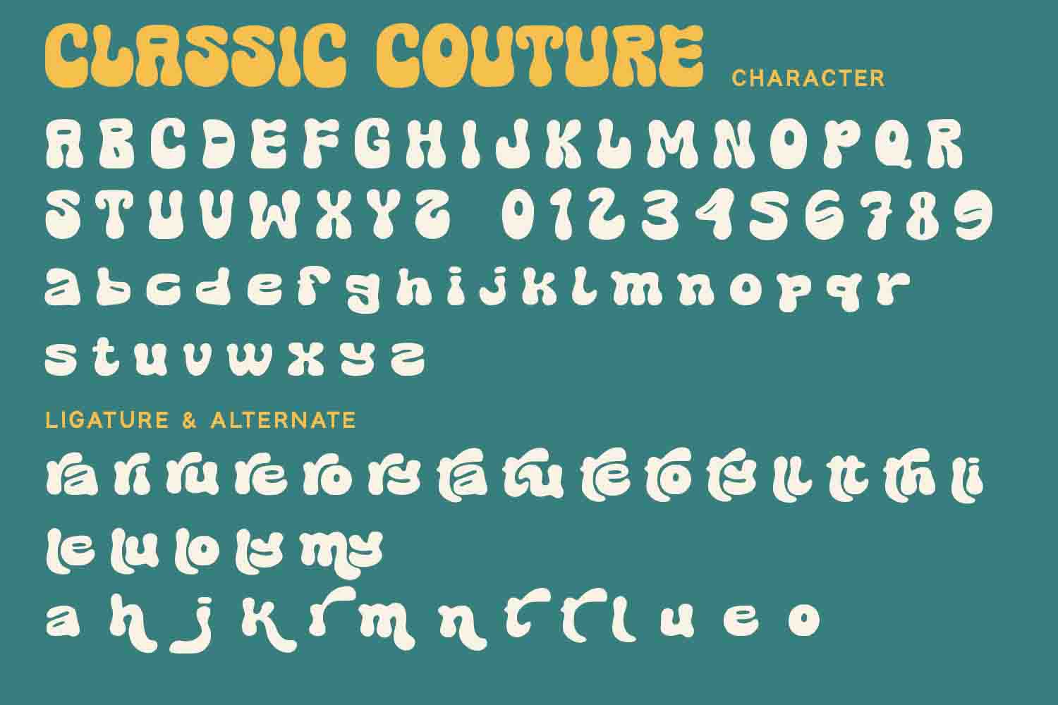 Classic Couture - Retro Font - Alpaprana Studio