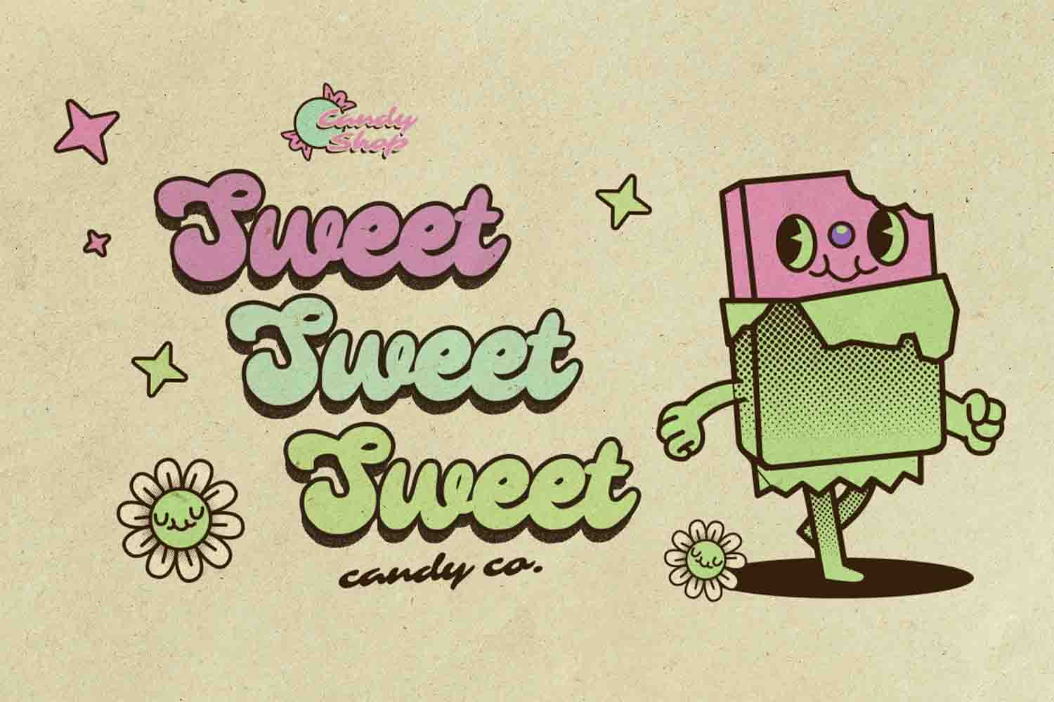 Galactic - Groovy Font - Alpaprana Studio