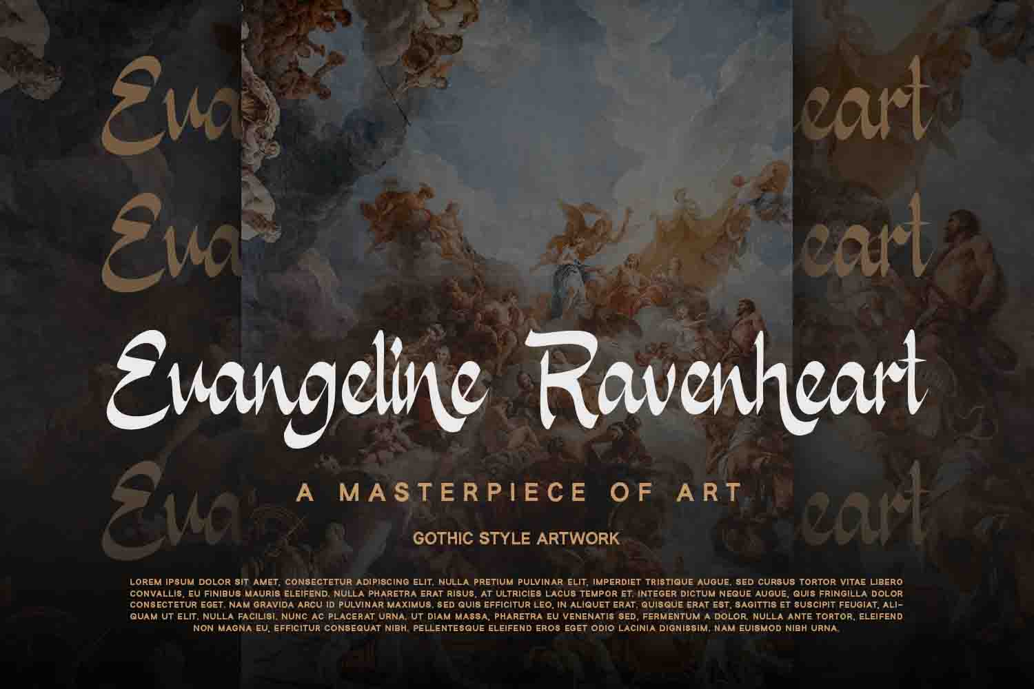 Bewitched - Gothic Script Font - Alpaprana Studio