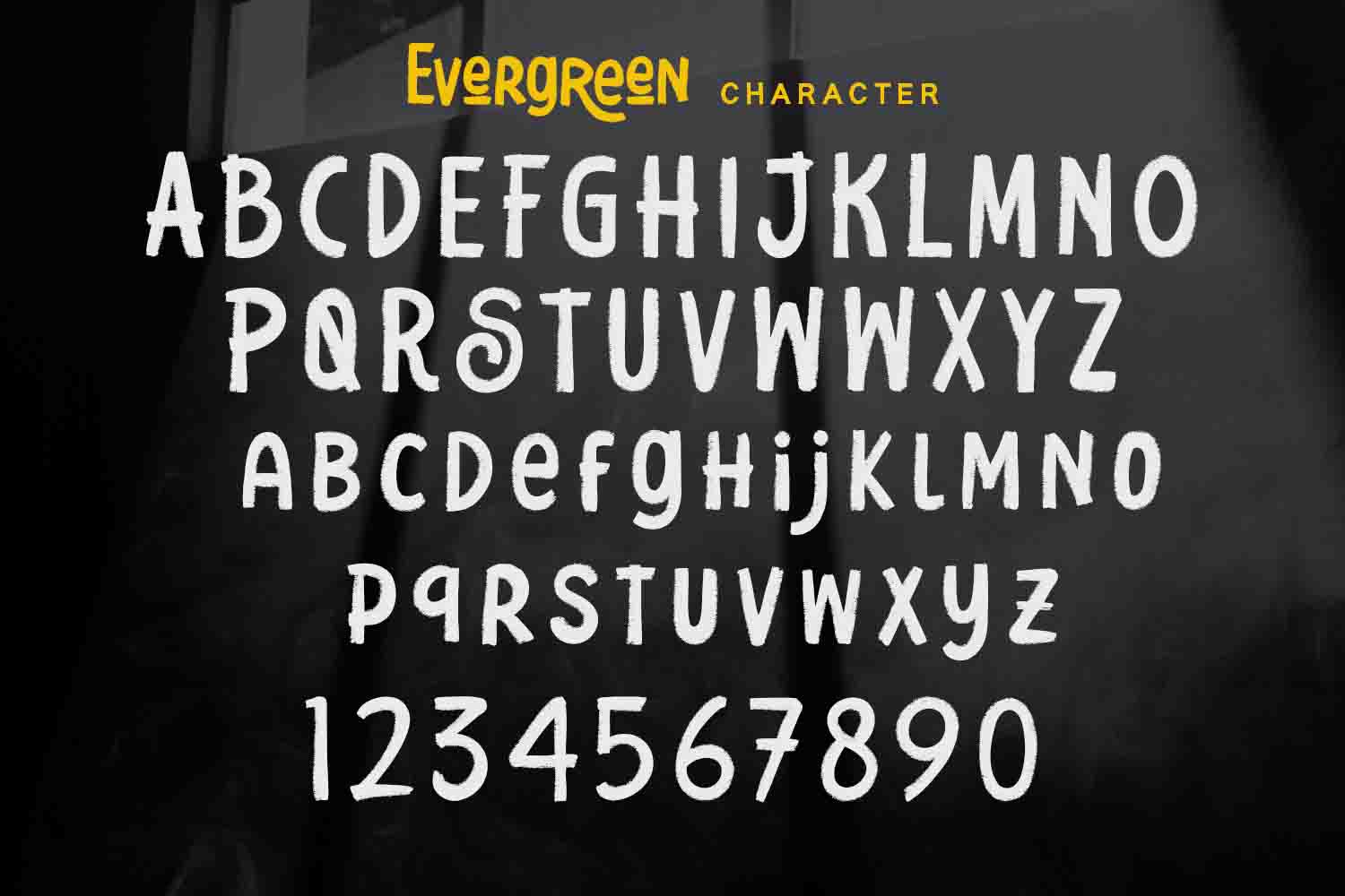 Evergreen - Display Font - Alpaprana Studio