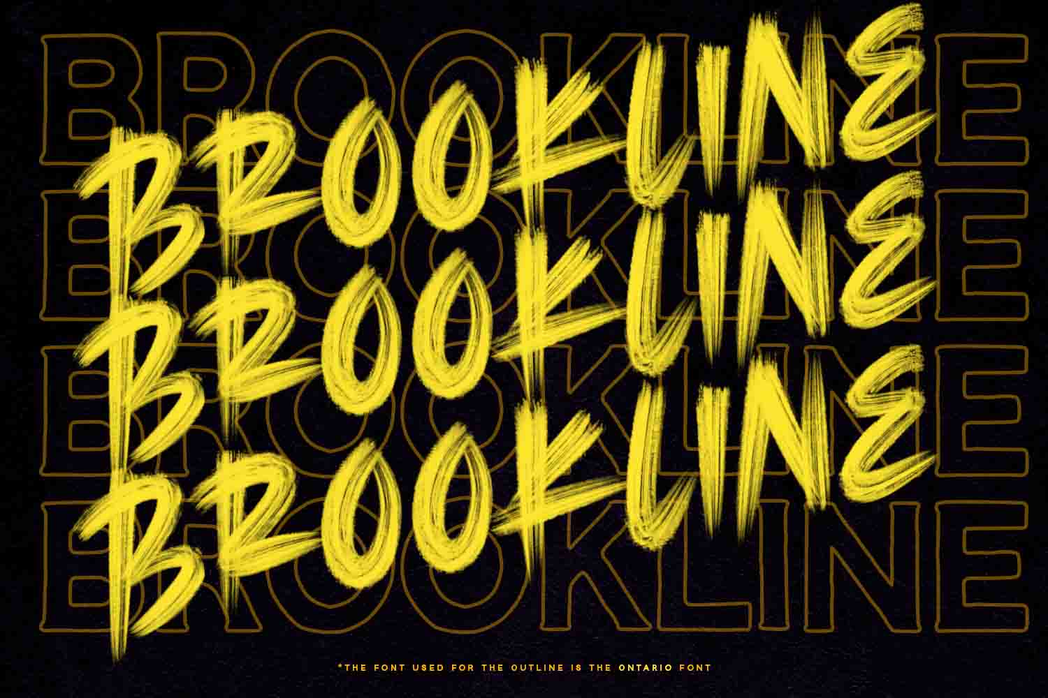 Broad Gauge - SVG Font - Alpaprana Studio