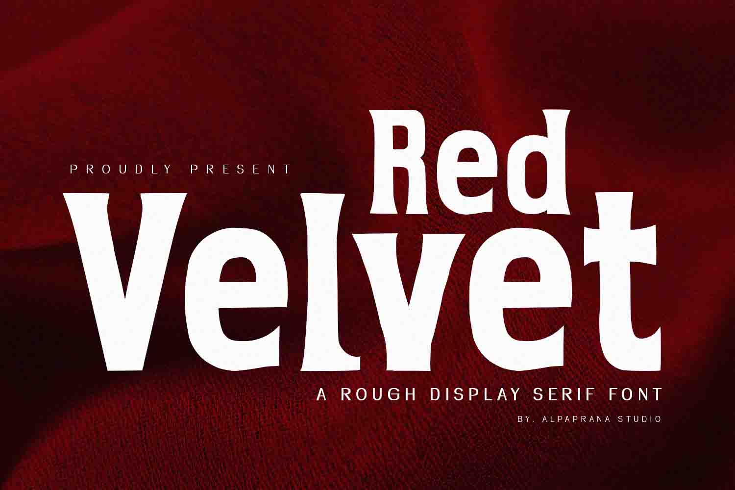 Red Velvet - Serif Font - Alpaprana Studio