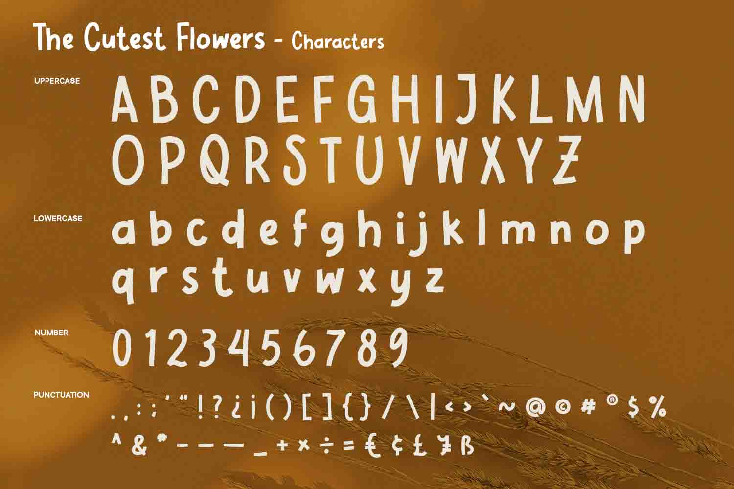 Cutest Flowers - Display Font - Alpaprana Studio