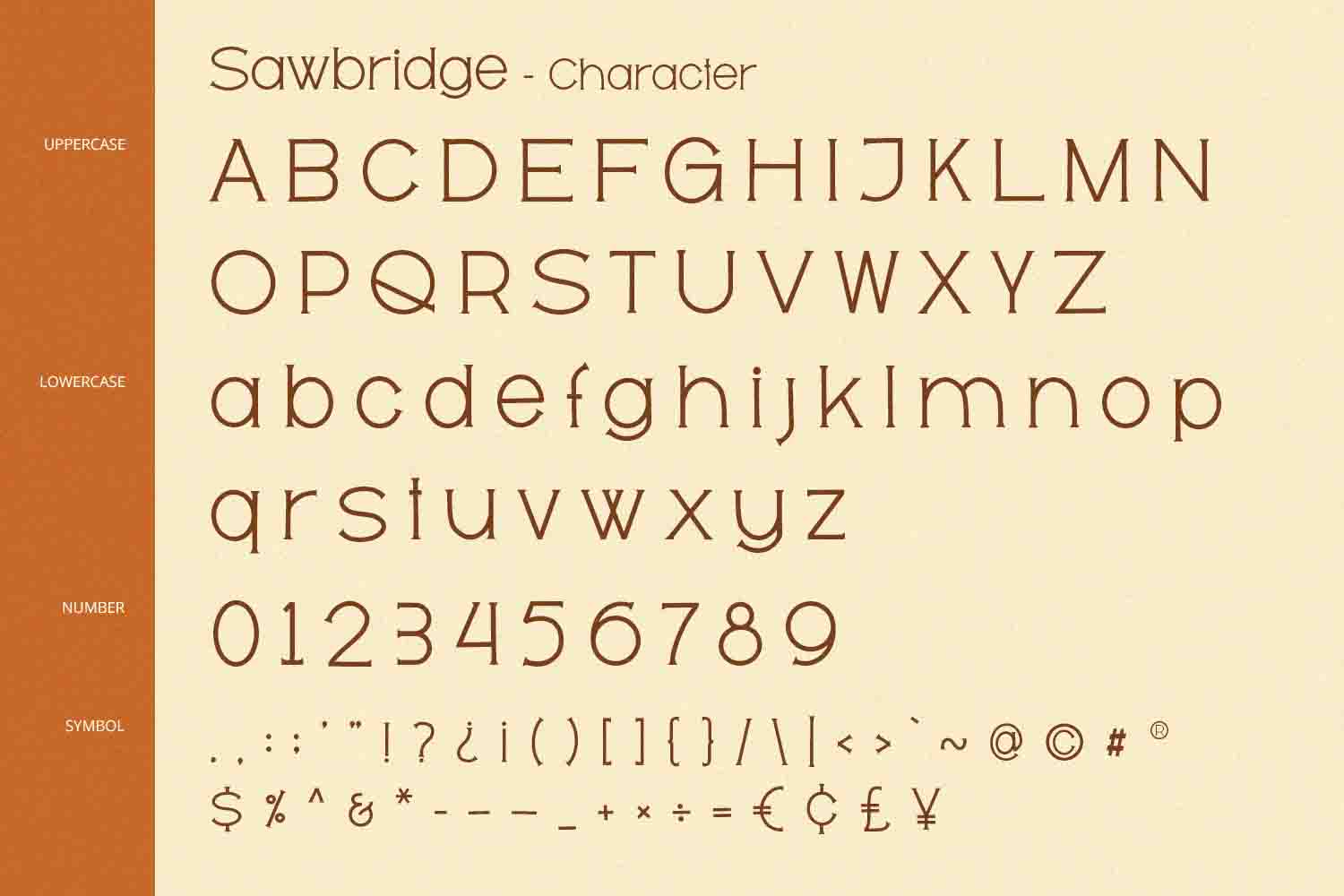 Sawbridge - Serif Font - Alpaprana Studio