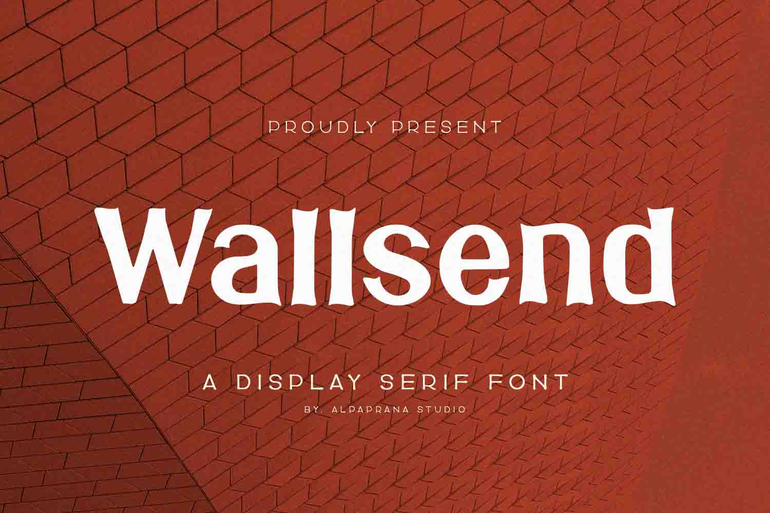 Wallsend - Display Font - Alpaprana Studio