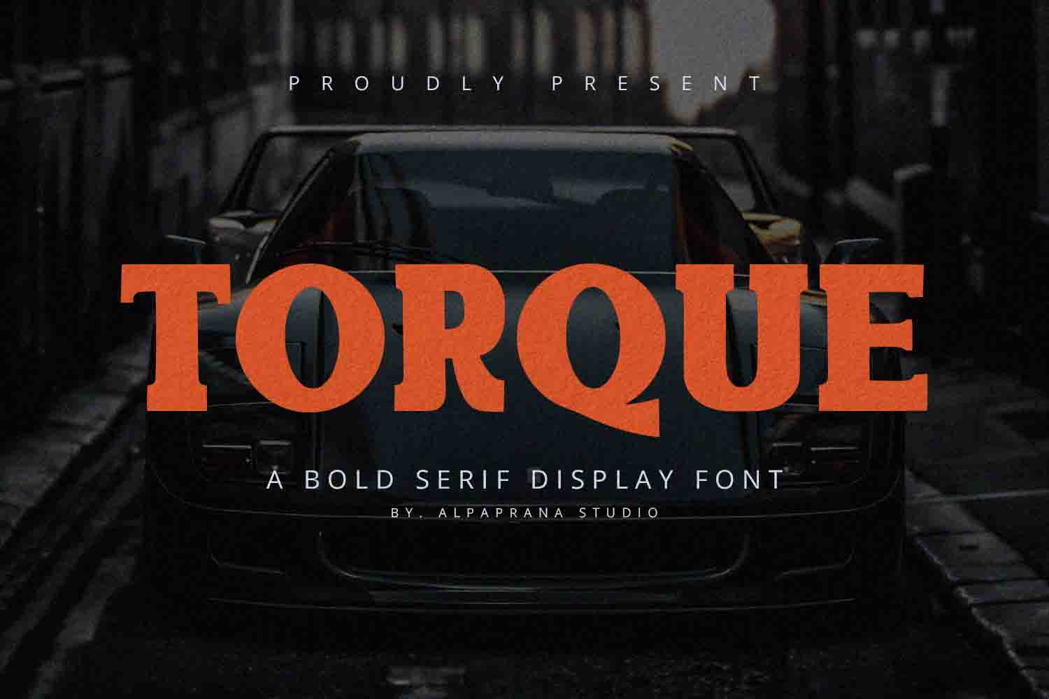 Torque - Serif Font - Alpaprana Studio