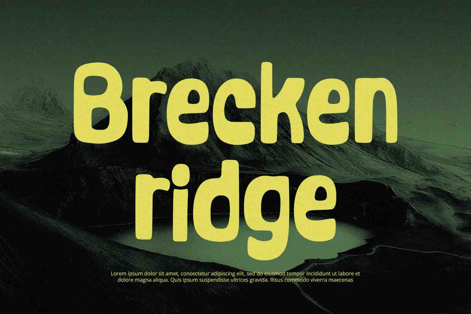 Granite - Bold Display Font - Alpaprana Studio