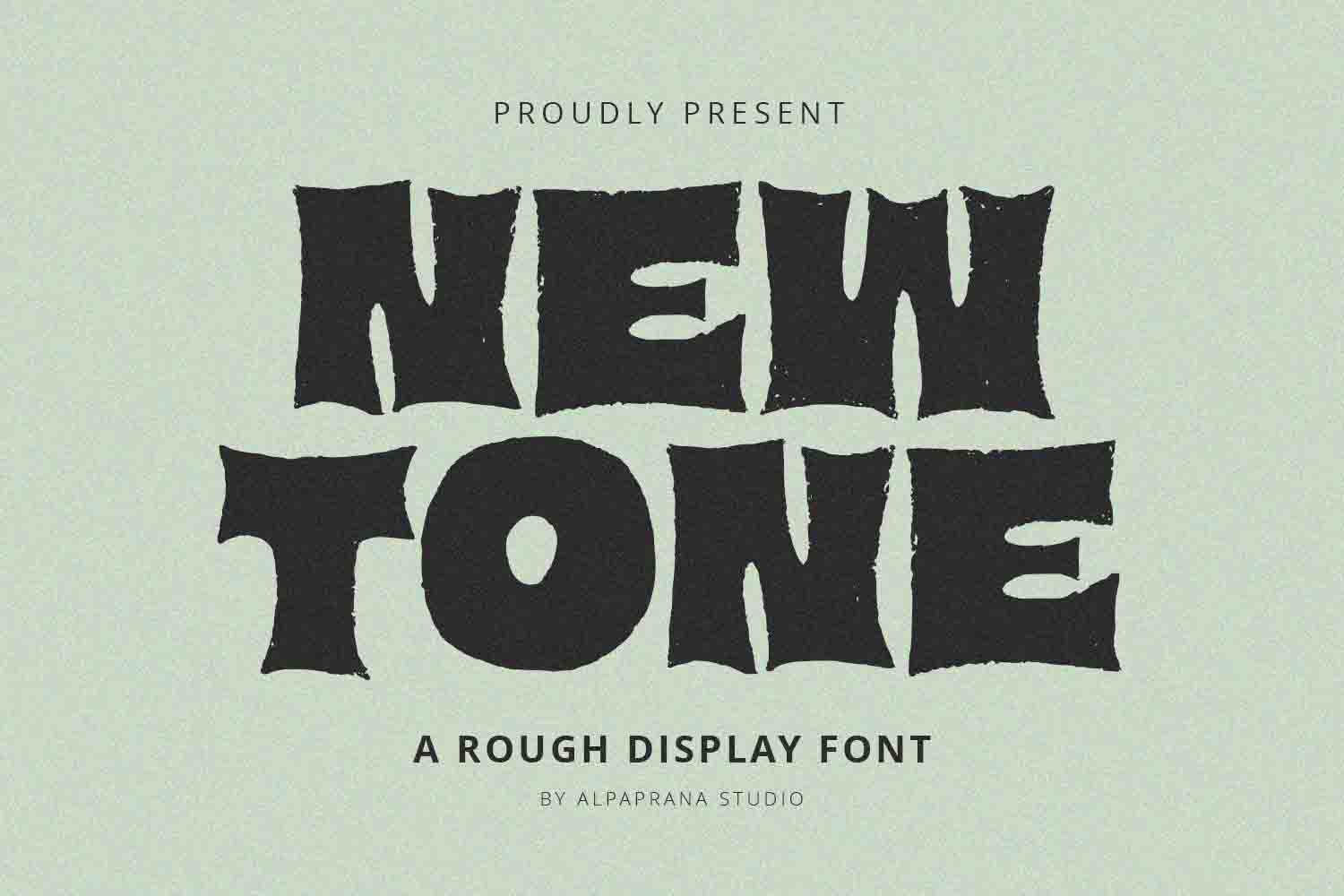 New Tone - Display Font - Alpaprana Studio